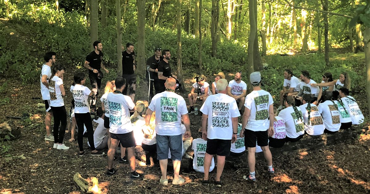 10 Physical Team Building Activities from Bear Grylls