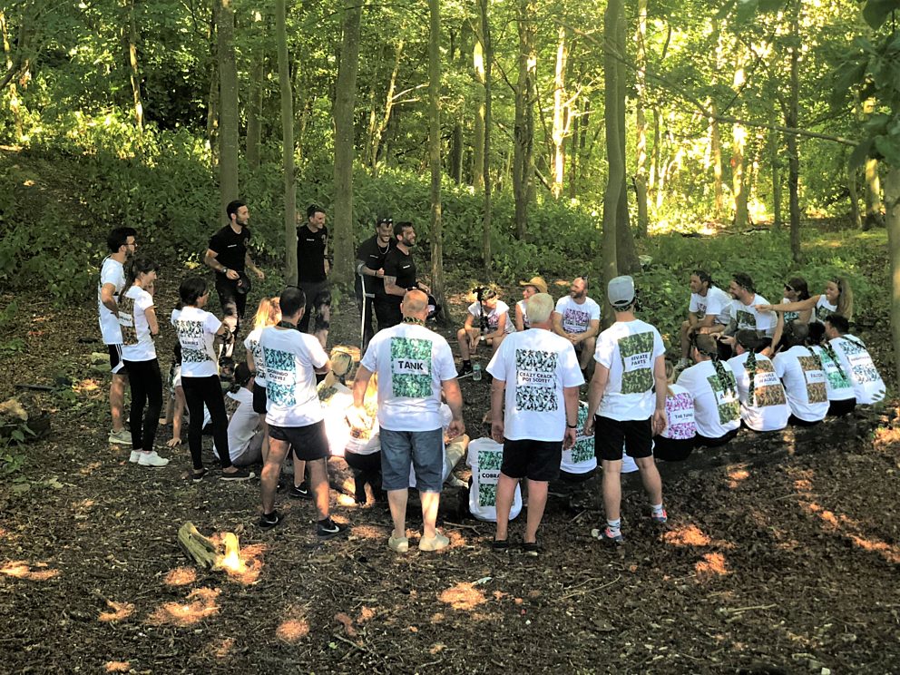 10 Physical Team Building Activities from Bear Grylls